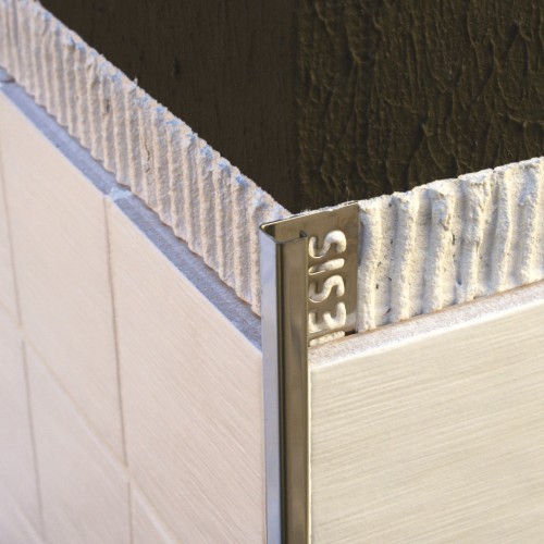 Square Edge Stainless Steel Tile Trim - Awisdom