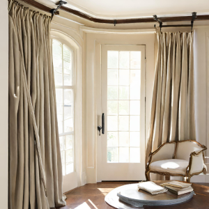 Golden Glamour: How French Return Curtain Rods Transform Your Interior ...