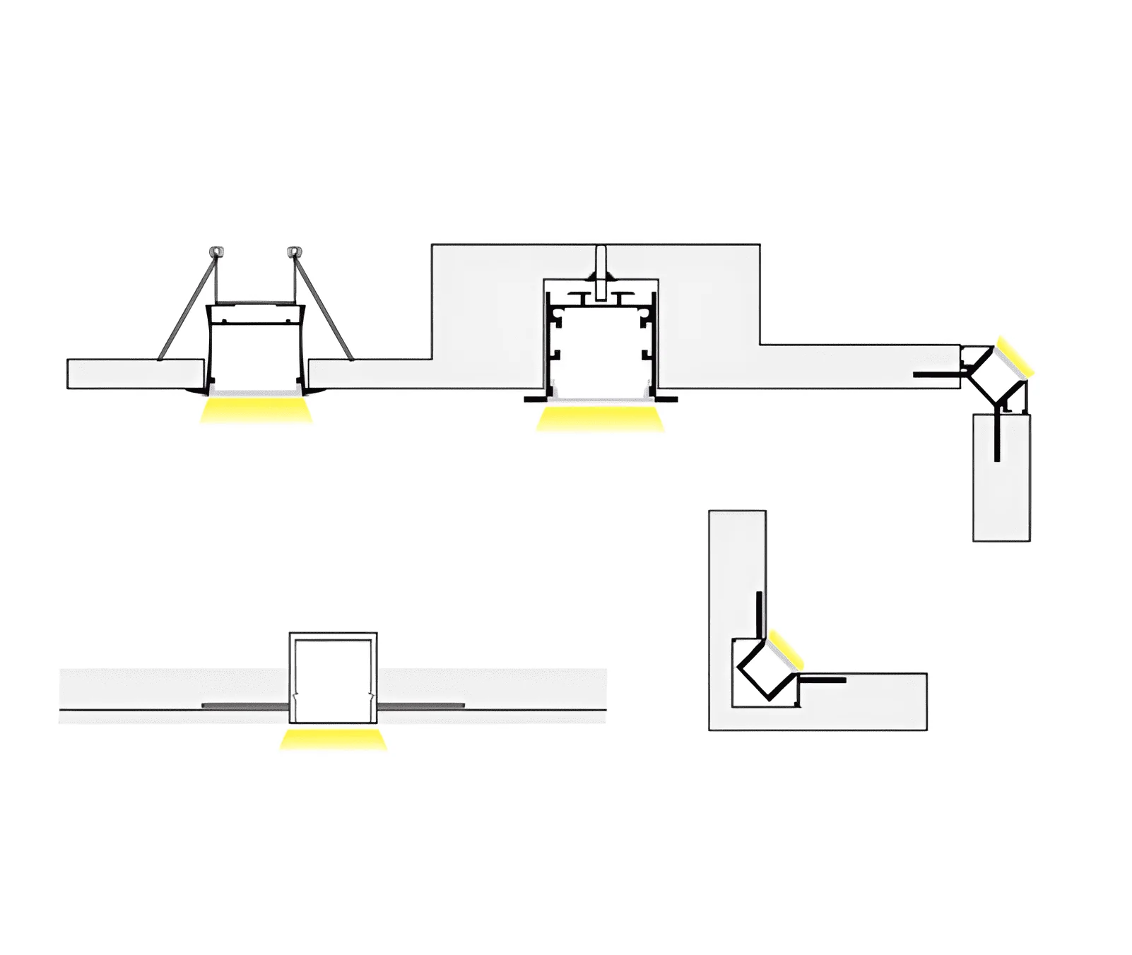 Plaster in Led Channel | Plastered in Led Profile 2023 -Awisdom