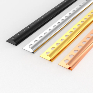 Stainless Steel Quarter Round Trim | Metal reducer tile edging trim ...