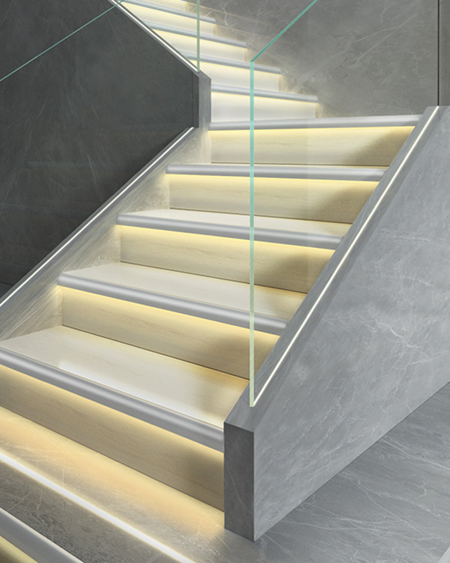 LED Stair Nosings | LED Lights for the Stairs