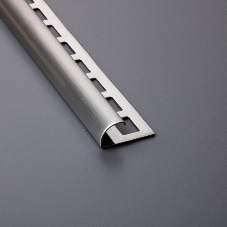 Stainless Steel Quarter Round Trim | Metal reducer tile edging trim ...
