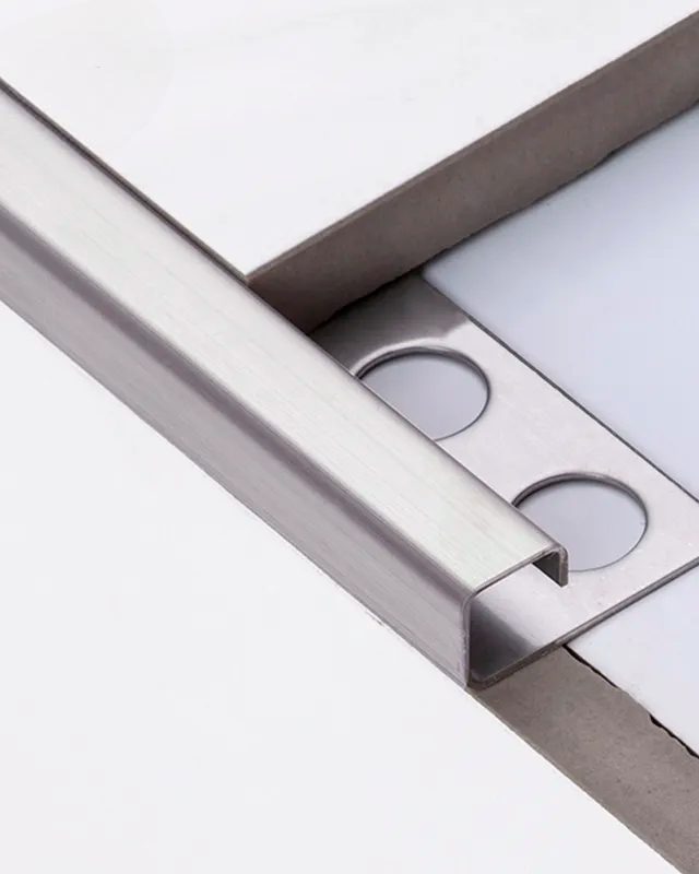 Square edge Stainless Steel Corner Trim | Stainless Steel Edging Trim ...