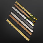 Stainless Steel Flat Trim Molding | Metal Sheet for Wall