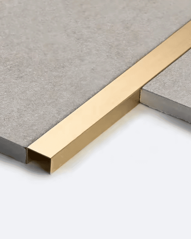 Brass U Shaped Trim for Tiles | Your Best Tile Trim Supplier