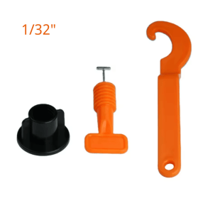 1/32" Curved Floor Tile Leveling System - Duty Free Delivery