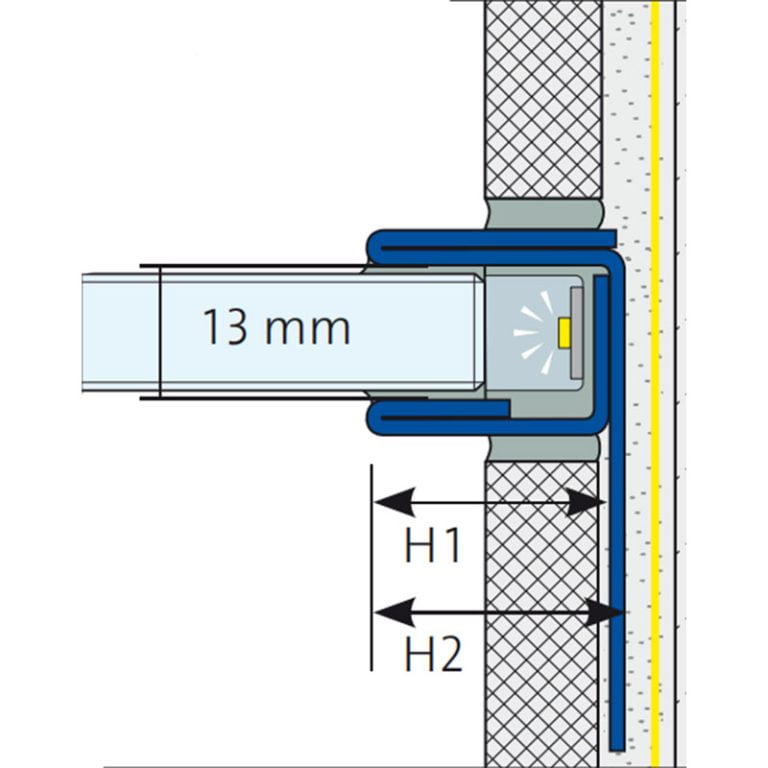 Led Glass Carrier Profile - Awisdom